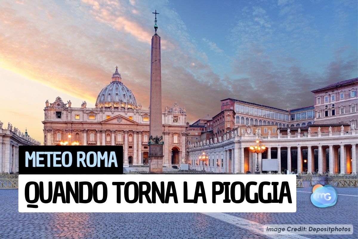 Meteo Roma: quando torna la pioggia? La previsione di Giuliacci
