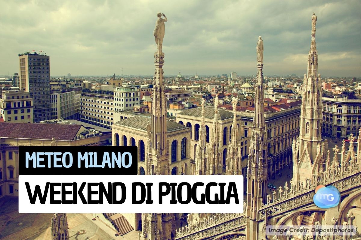 Meteo Milano: un altro weekend con la pioggia; la previsione