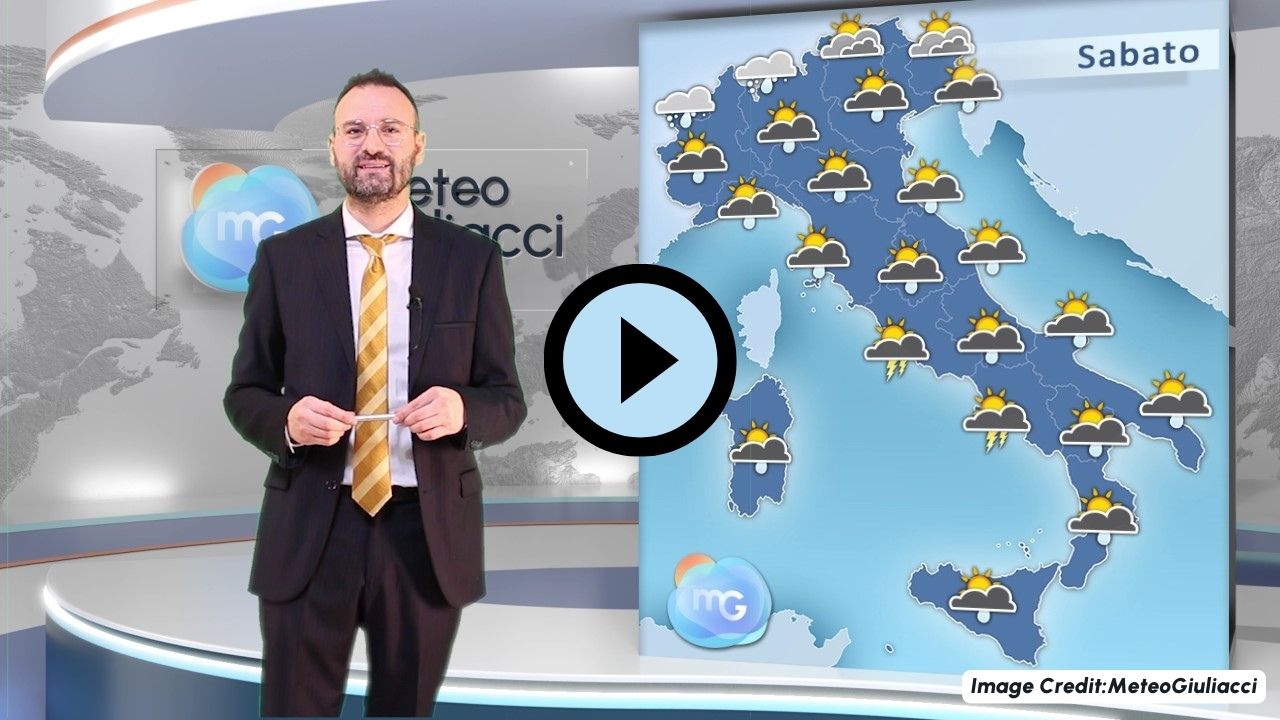 Perturbazione atlantica in arrivo sulla Penisola, meteo a tratti molto instabile
