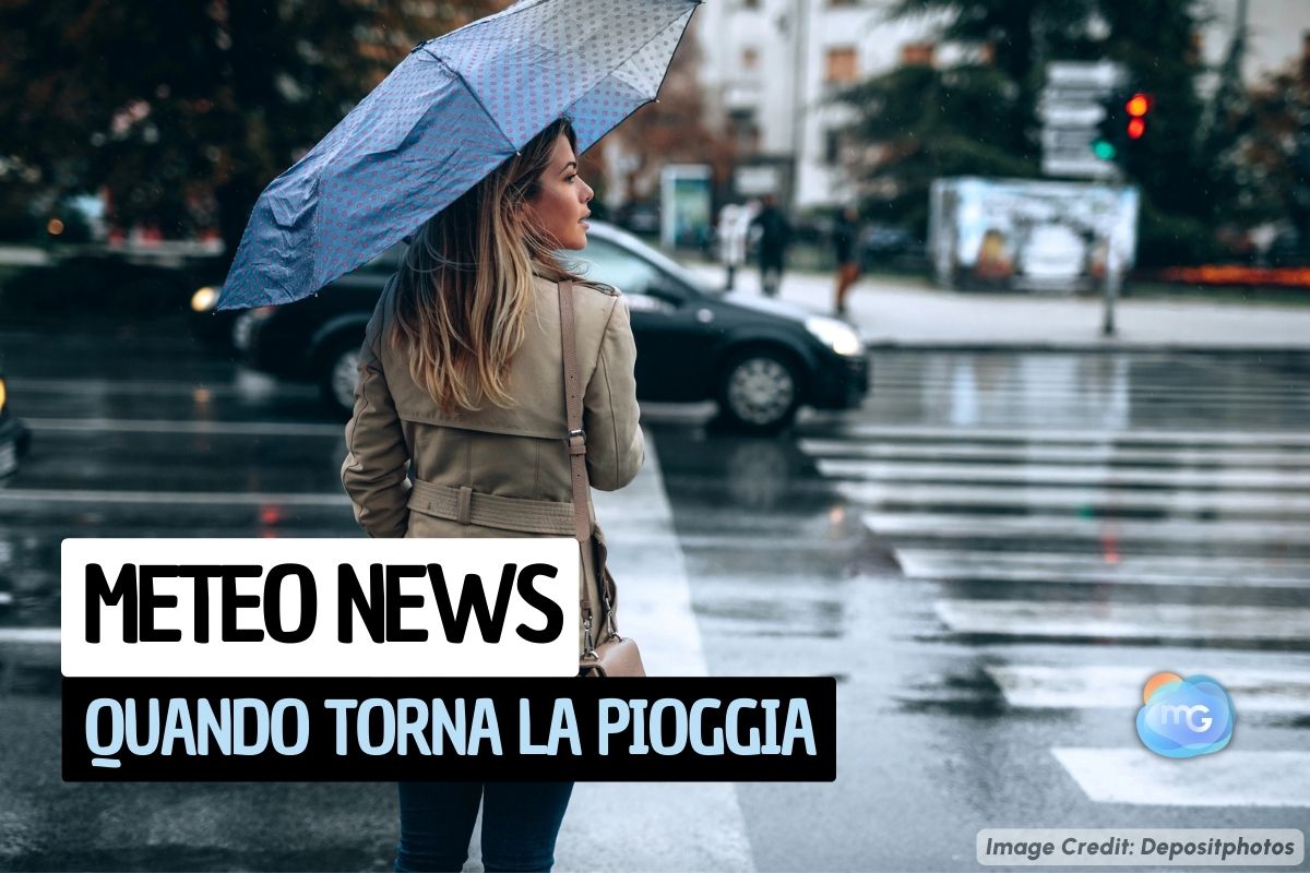 Meteo: quando torna la pioggia? La previsione di Giuliacci