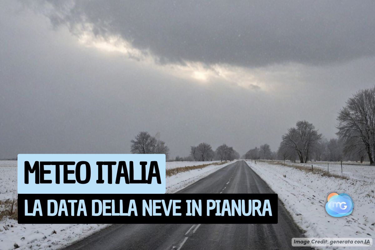 Meteo: Neve in pianura, c'è una possibile data; la previsione