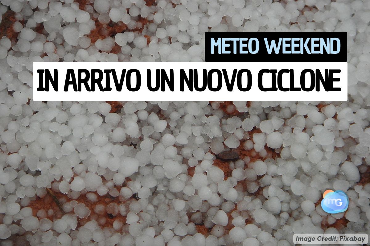 Weekend: un altro ciclone sull'Italia con pioggia e vento forte