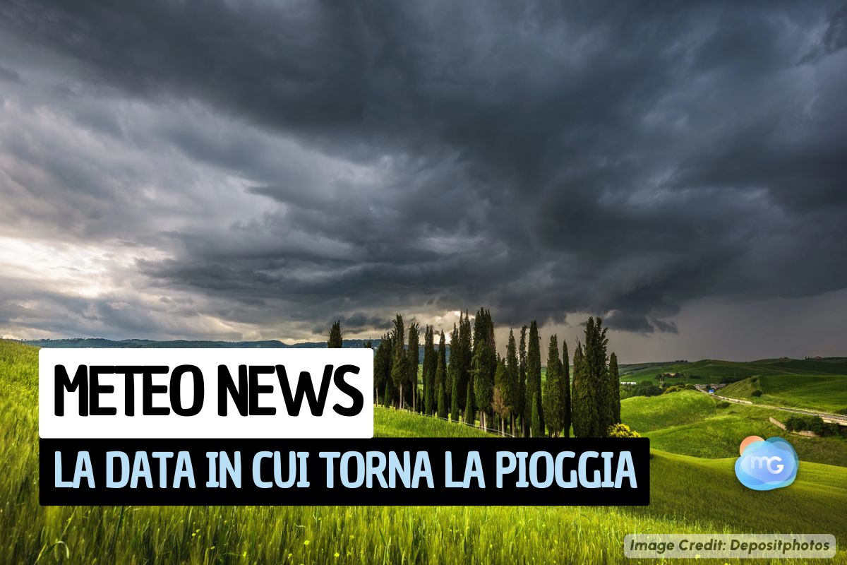 Meteo: quando torna la pioggia? Ecco la previsione con la probabile data