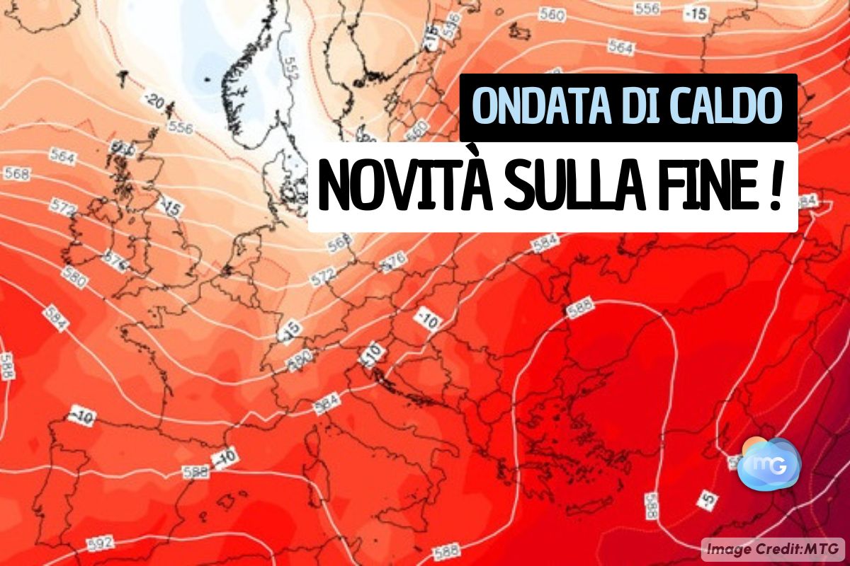 Meteo: quando la fine del caldo africano? Grande novità, cambia la data
